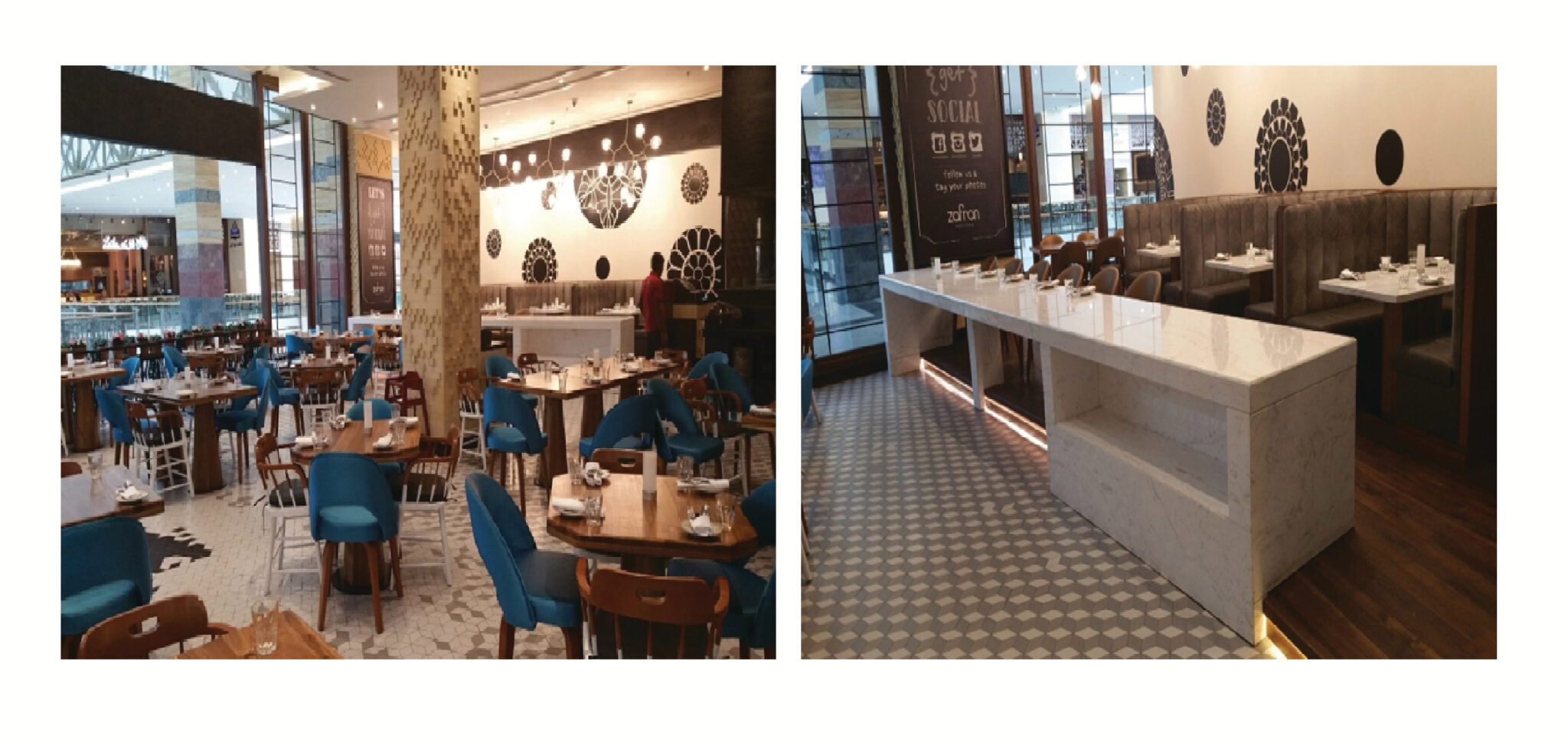 Zafran Restaurant – Mastery in Stone Craftsmanship